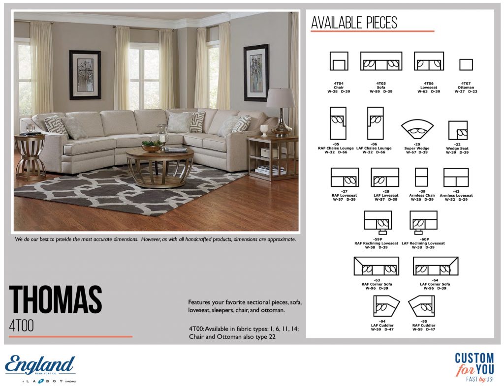 Thomas Sectional – Colorado Casual Furniture